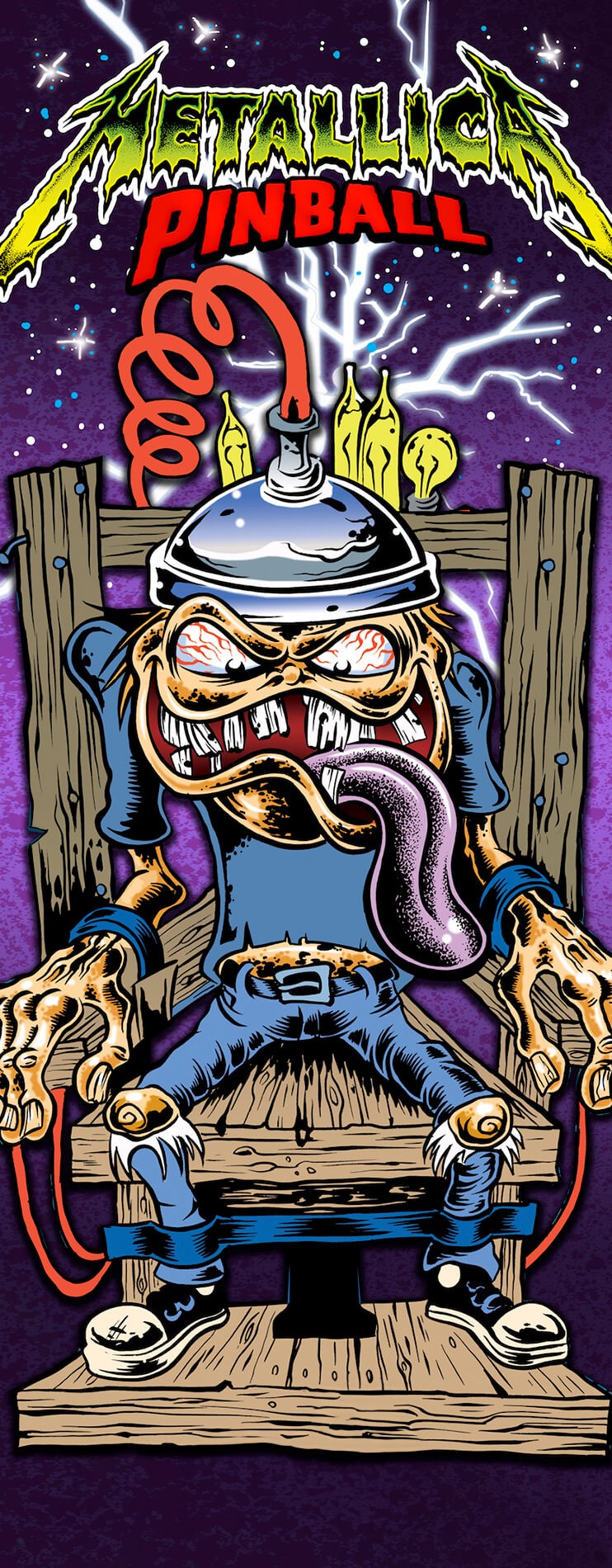 Banner Metallica V2 - Custom Pinball