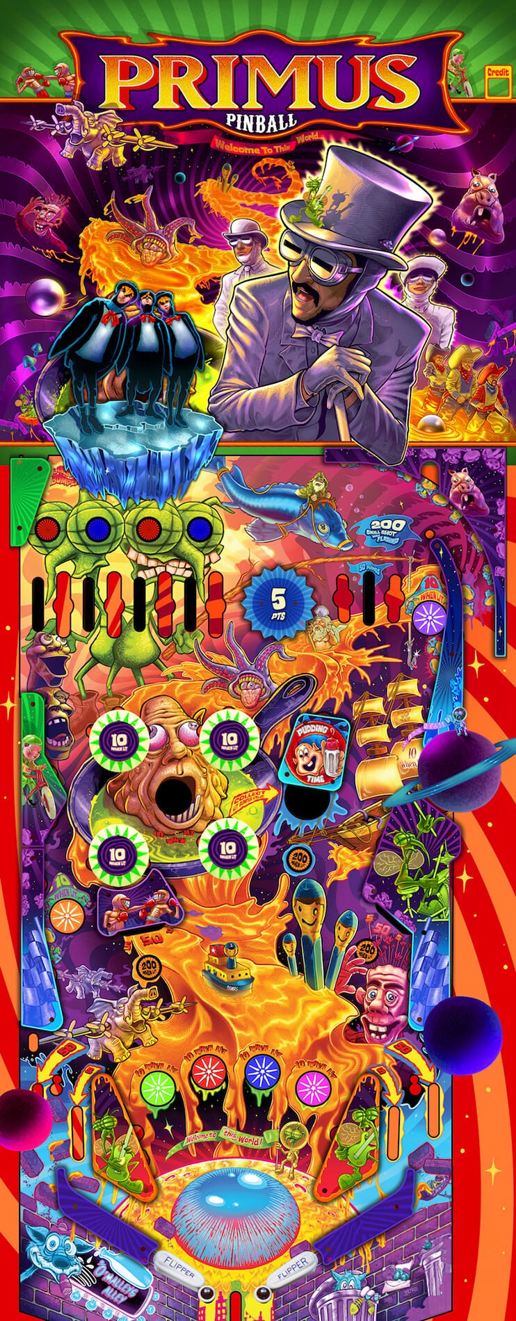 Banner Primus - Custom Pinball