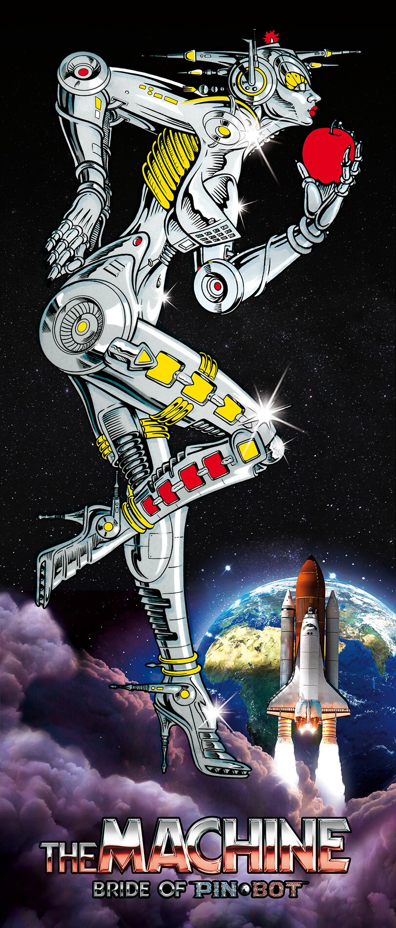 Banner The Machine Bride of pinbot - Custom Pinball