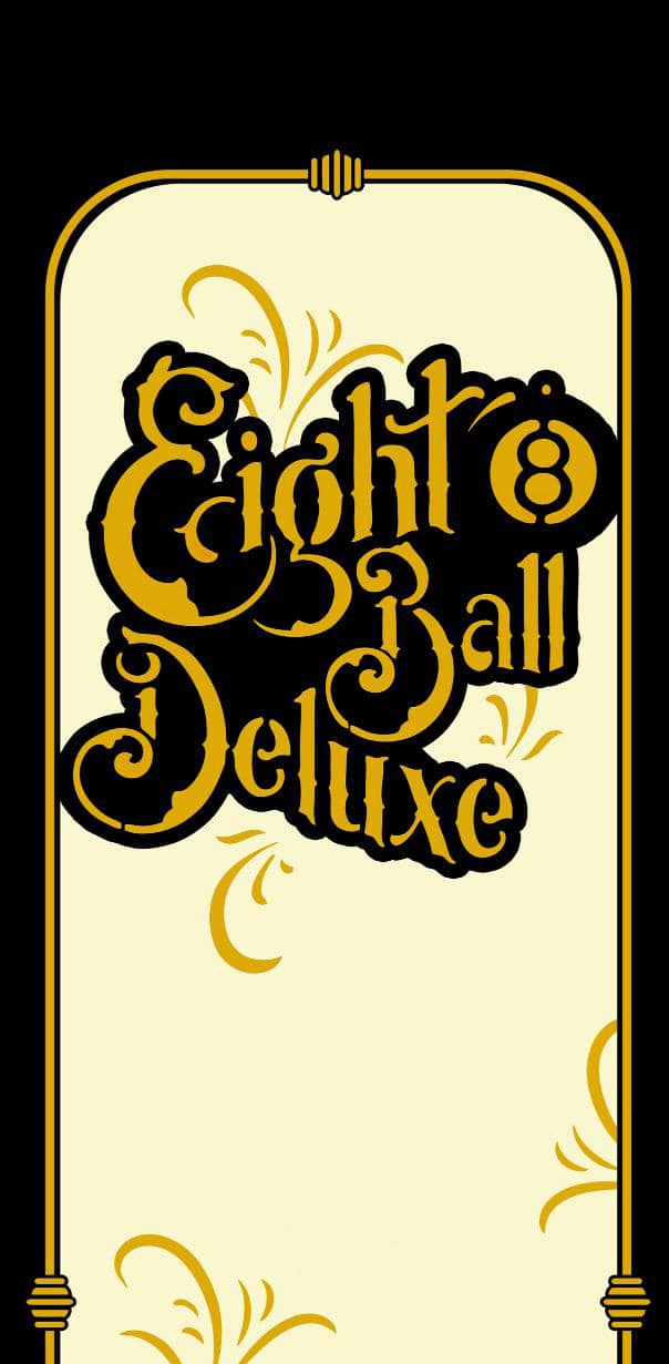Cover mat Eight ball deluxe - Custom Pinball