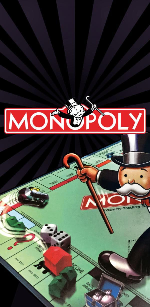 Cover mat Monopoly - Custom Pinball