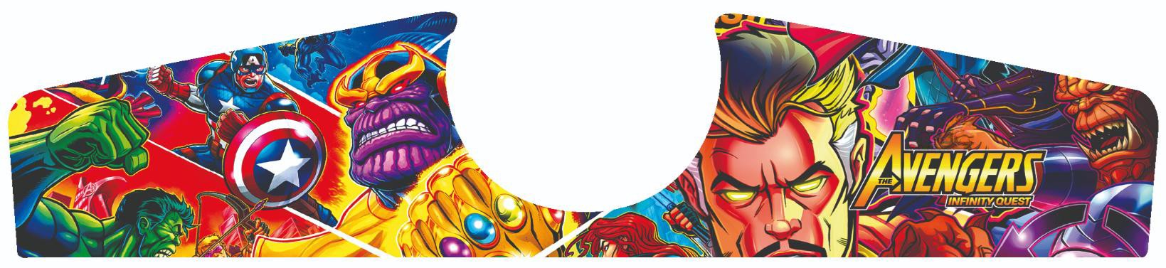 Fire button Avengers - Custom Pinball