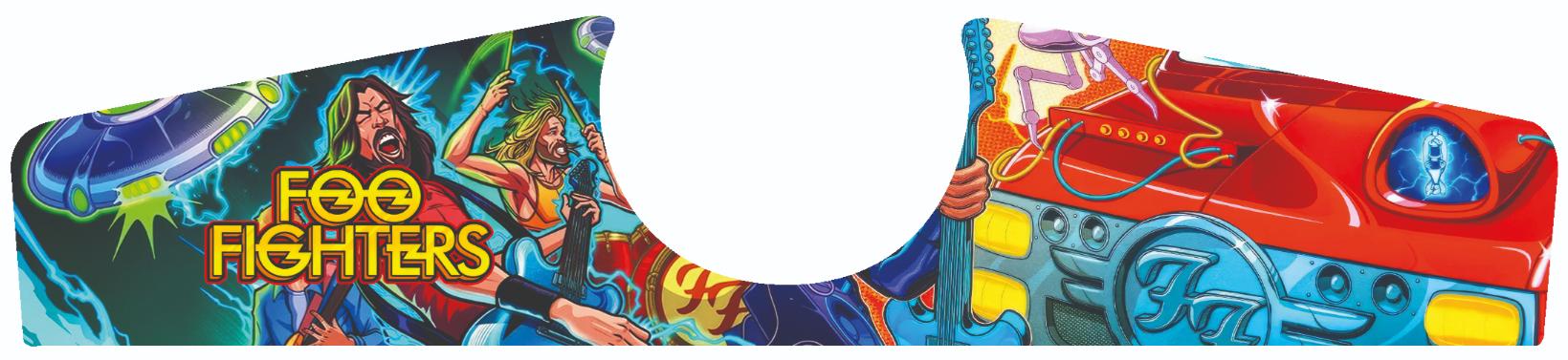 Fire button Foo Fighters - Custom Pinball