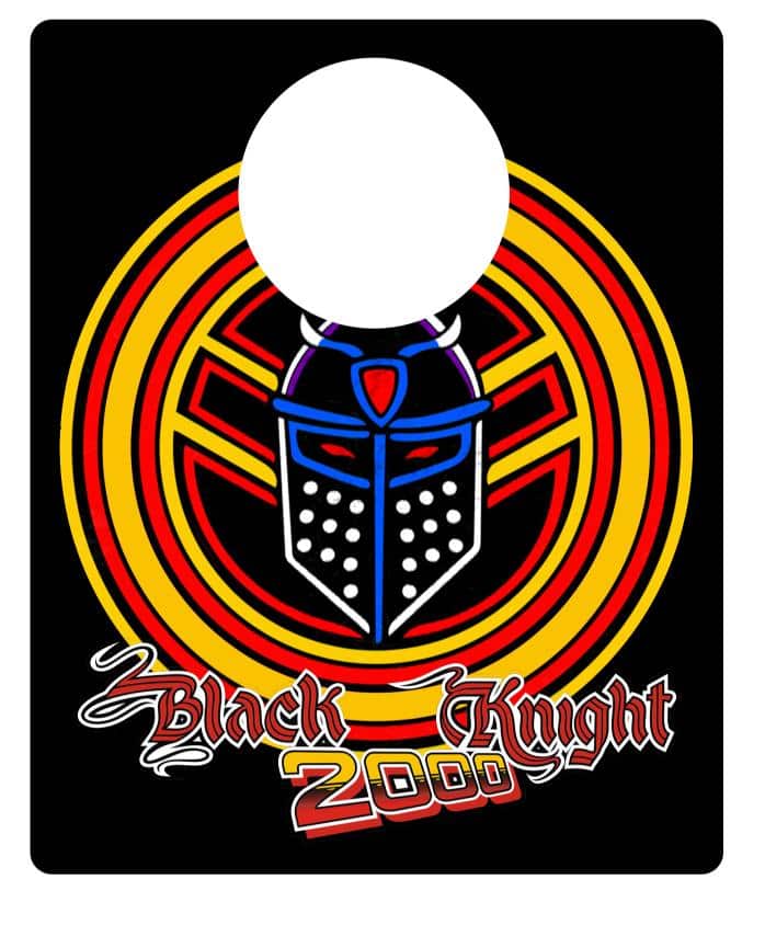 Launcher plate Black knight 2000 V2 - Custom Pinball