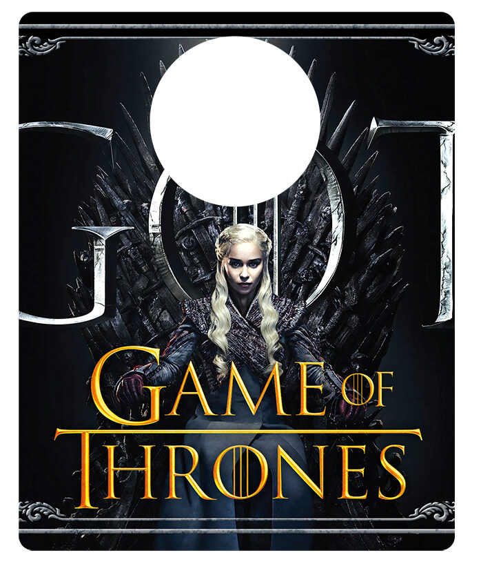 Launcher plate Game of thrones - Custom Pinball
