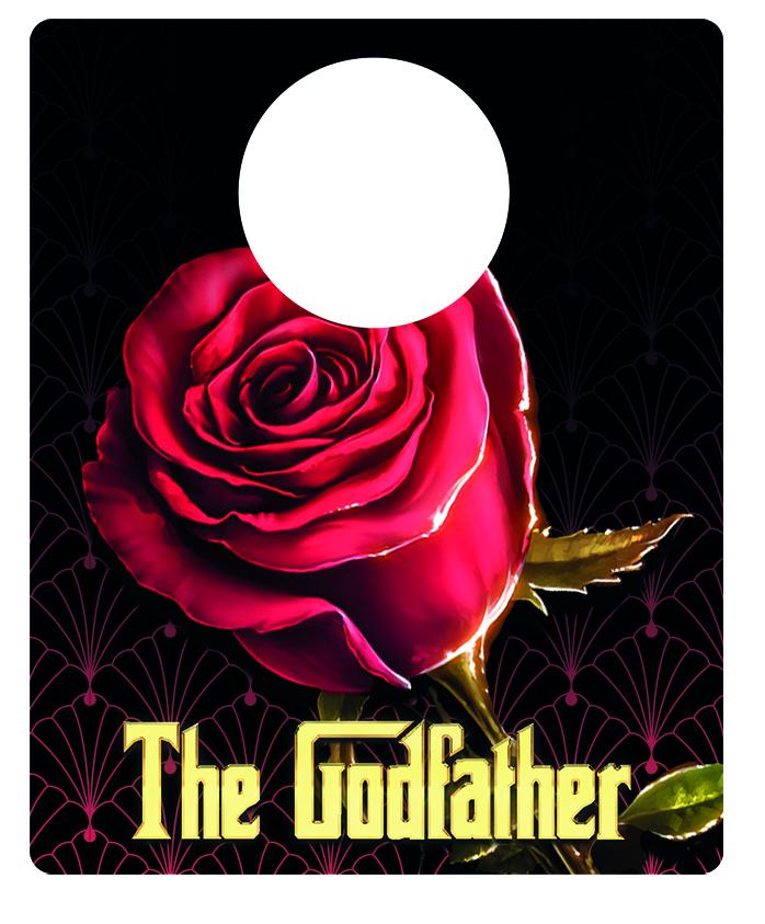 Launcher plate Godfather rose - Custom Pinball