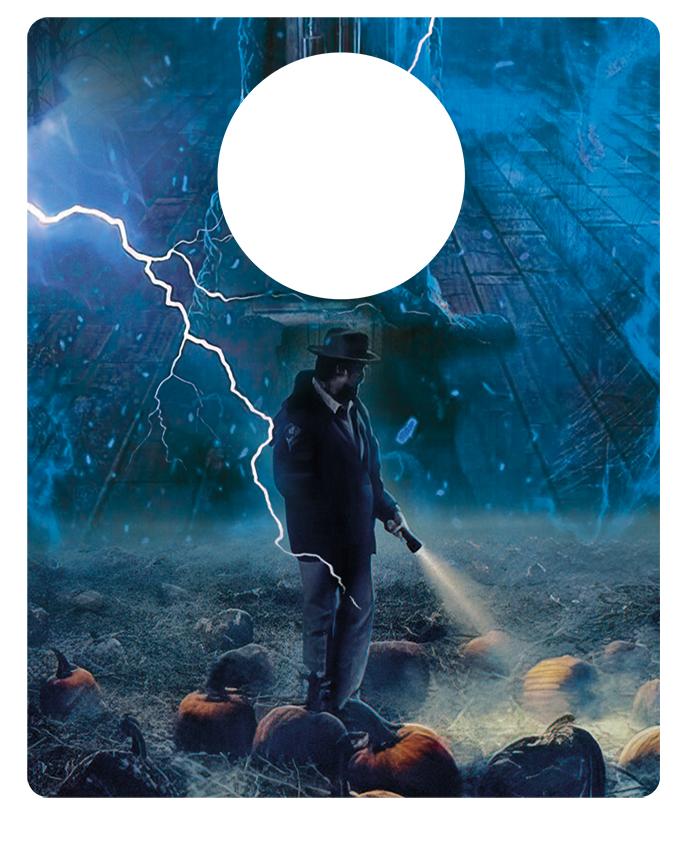 Launcher plate Stranger Things Hopper - Custom Pinball