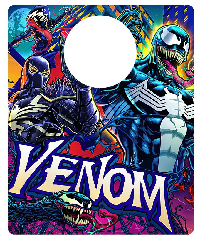 Launcher plate Venom V3 - Custom Pinball