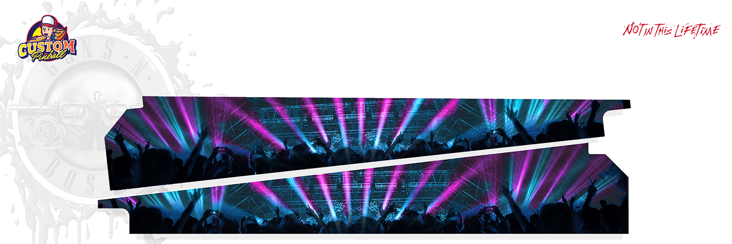 Side art Guns’N Roses V2 - Custom Pinball