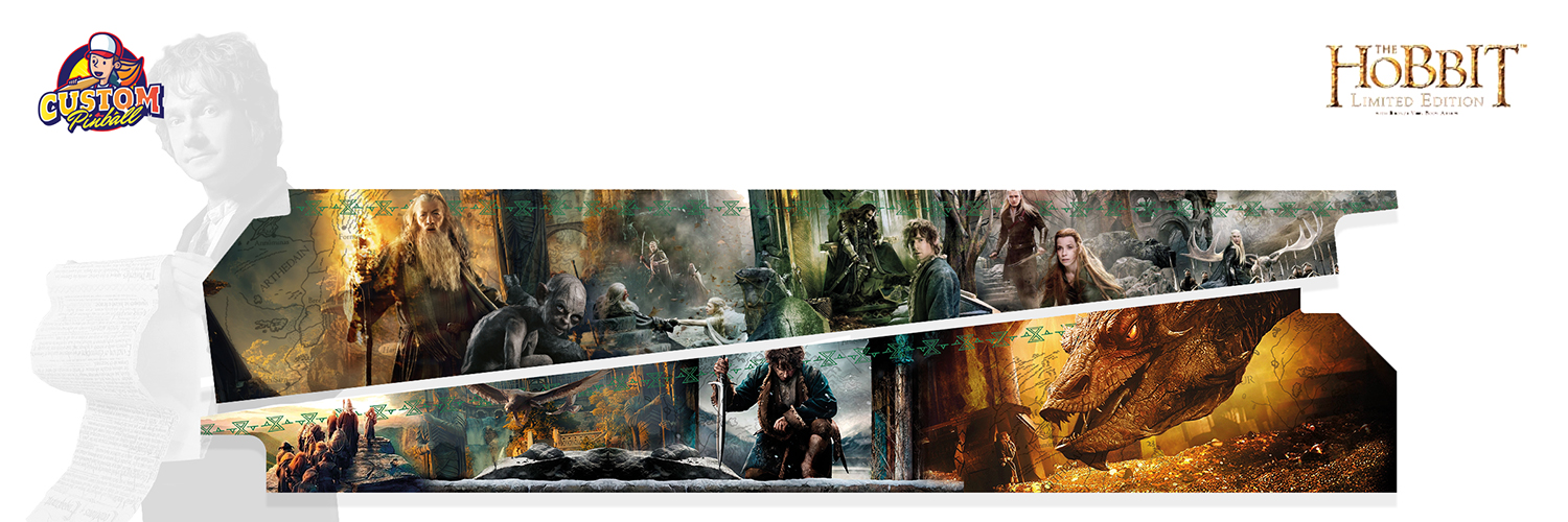 Side art Hobbit - Custom Pinball