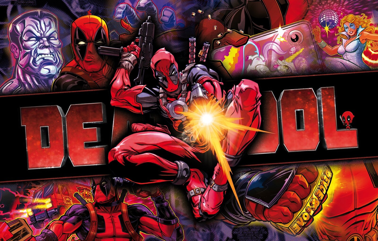Translite Deadpool alternate - Custom Pinball