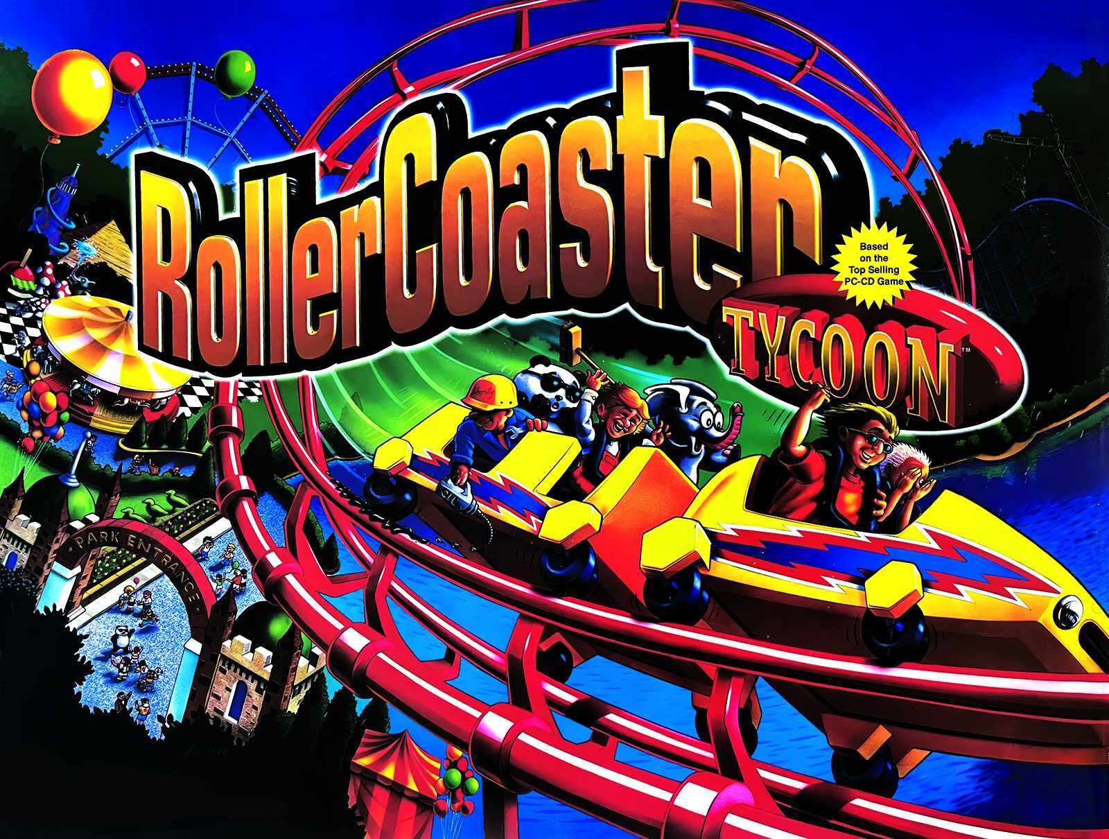 Translite Rollercoaster - Custom Pinball