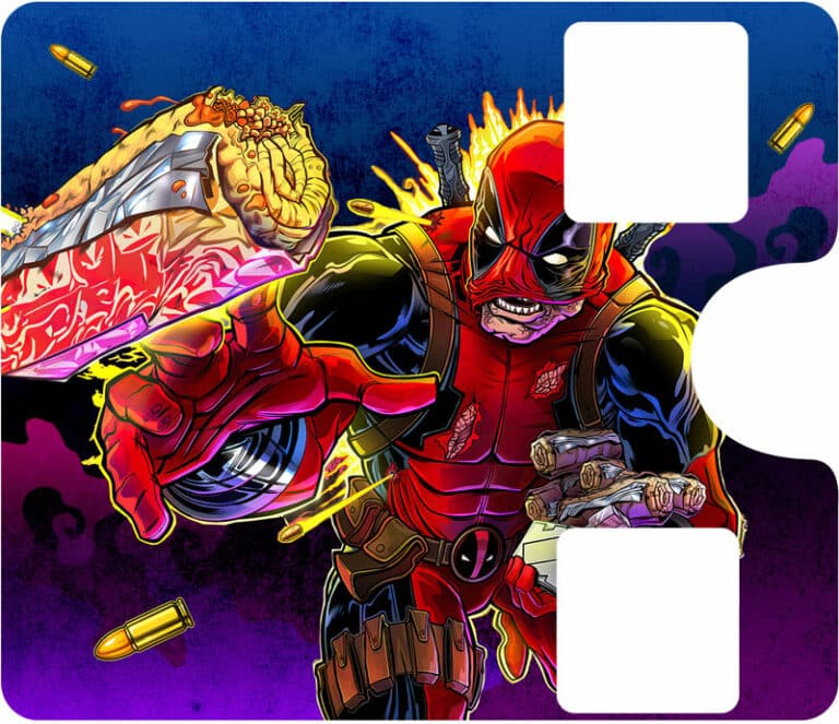 Full Magnetic Door Plates Deadpool Pro - Custom Pinball