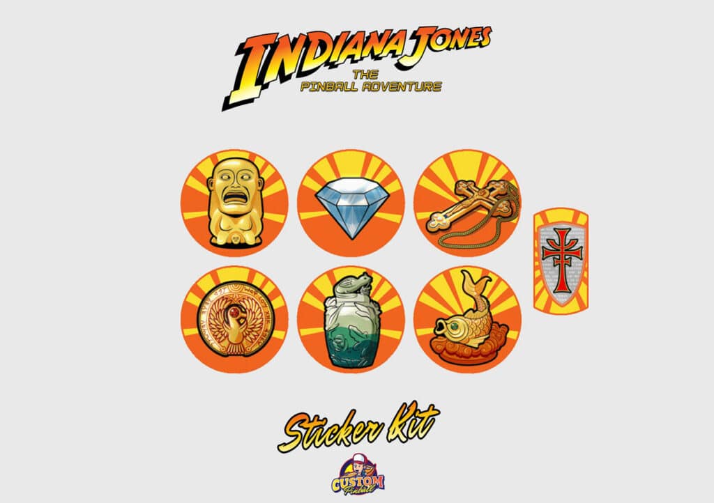 Custom Pinball : Side art, decals de caisse et tapis de flippers