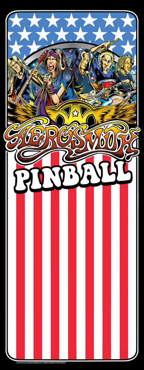 Banner Aerosmith - Custom Pinball