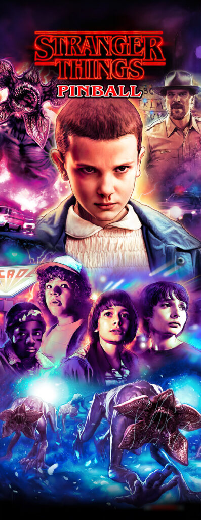 Banner Stranger Things - Custom Pinball