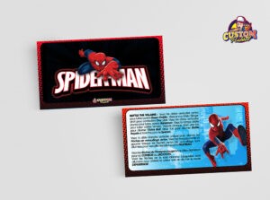 Rules cards Spiderman - Custom Pinball