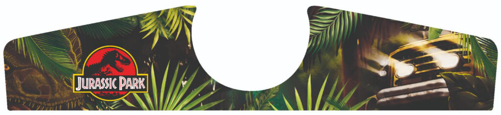 Fire button Jurassic park - Custom Pinball