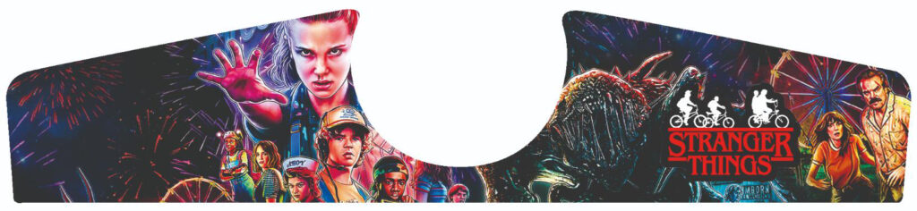 Fire button Stranger Things - Custom Pinball