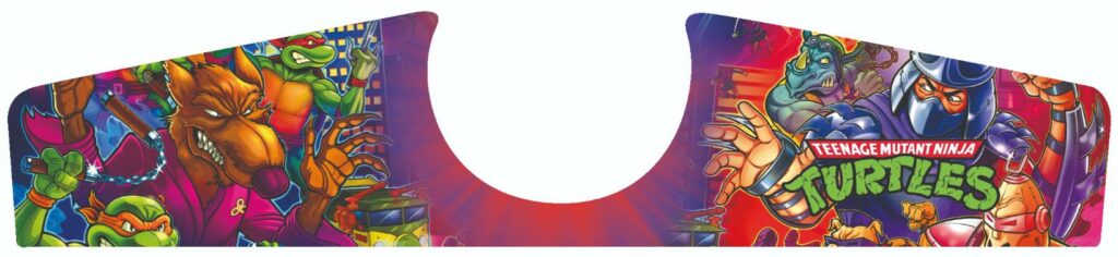 Fire button Teenage mutant - Custom Pinball