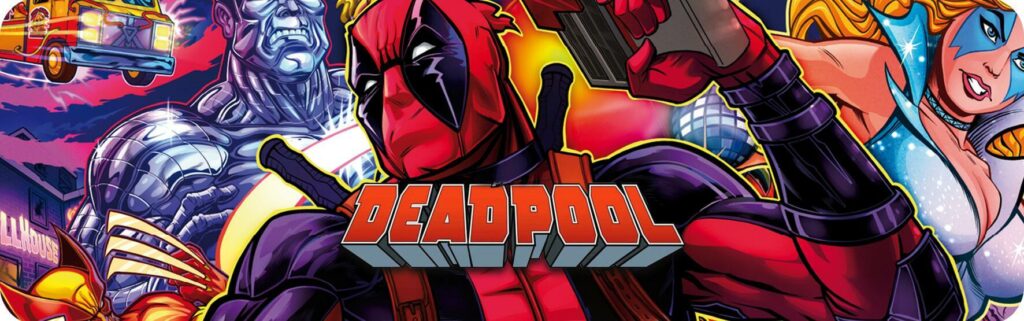 Door plate Deadpool - Custom Pinball
