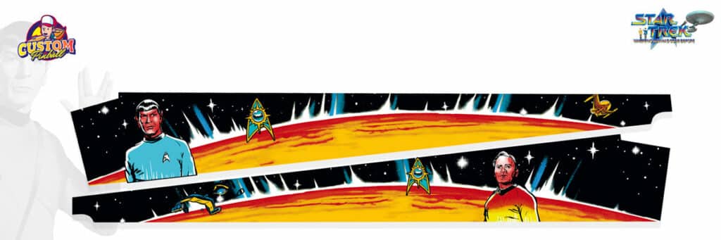 Custom Pinball : Side art, decals de caisse et tapis de flippers