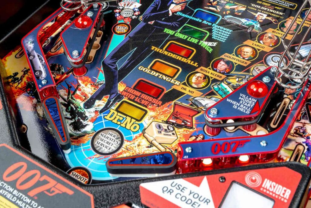 Stickers finger James Bond 007 - Custom Pinball