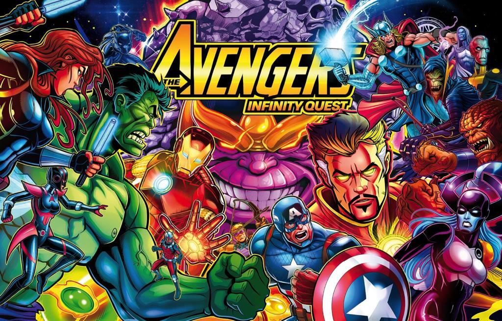 Translite Avengers infinity quest - Custom Pinball