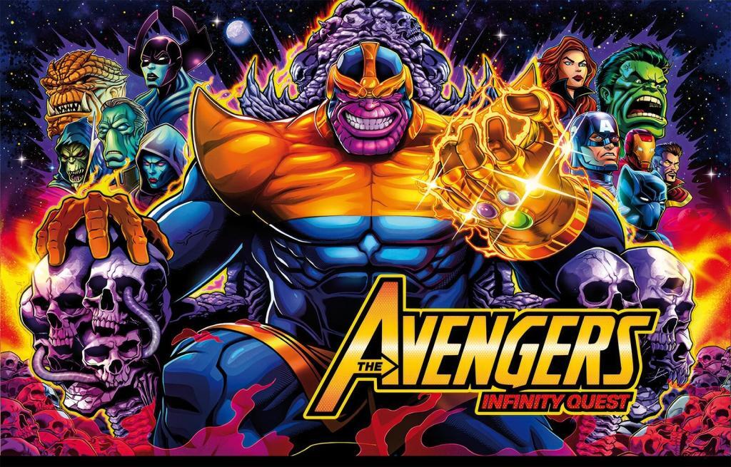 Translite Avengers infinity quest premium - Custom Pinball