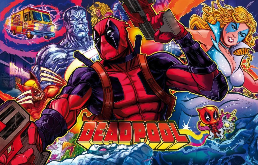 Translite Deadpool - Custom Pinball