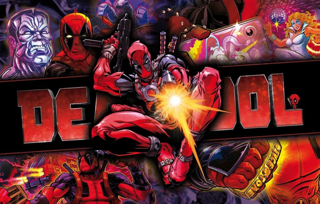 Pinball Translite Deadpool alternate – Backglass Replacement