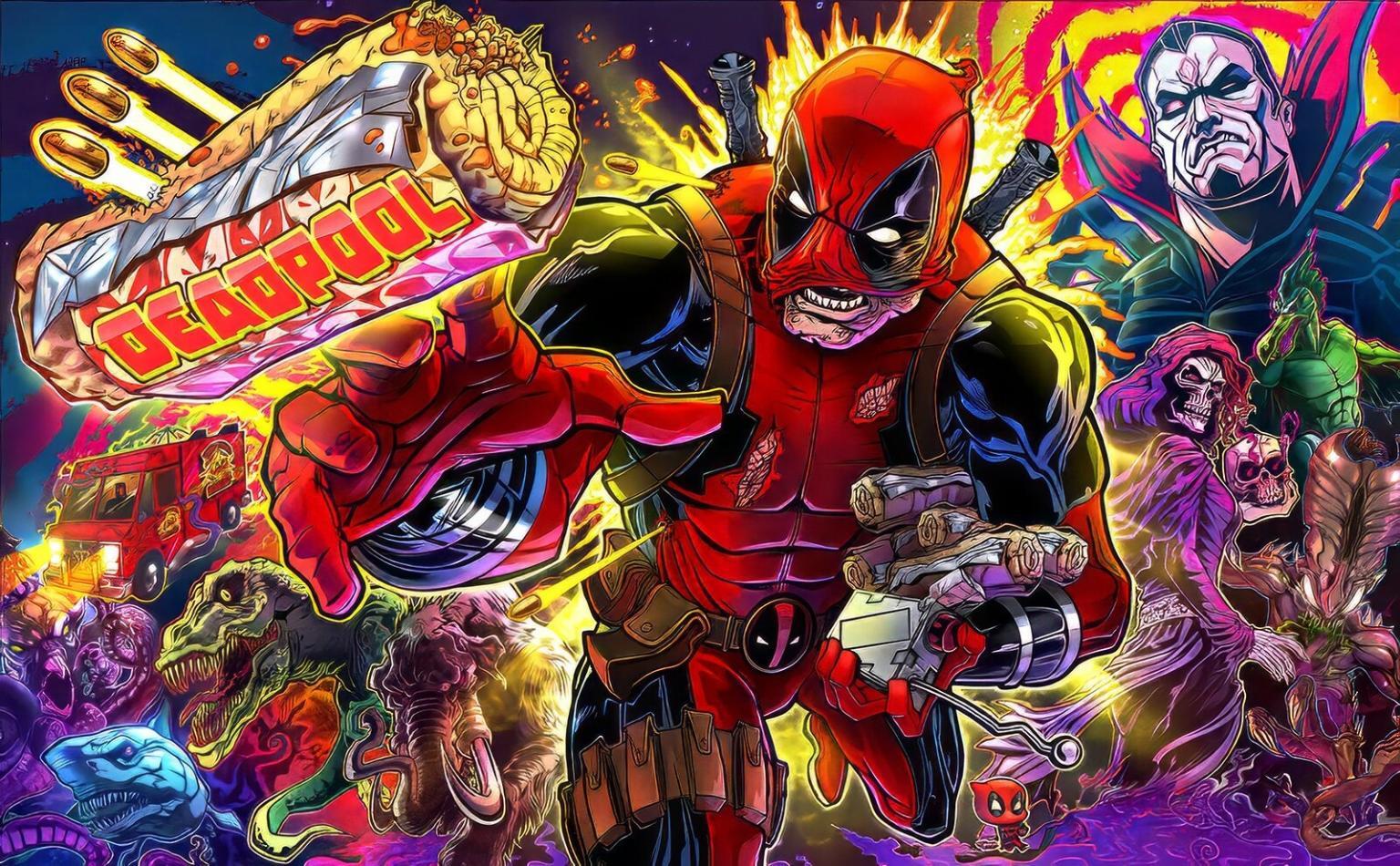 Translite Deadpool premium limited edition - Custom Pinball