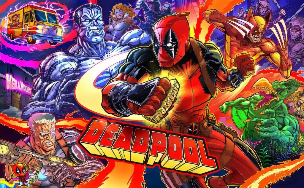 Translite Deadpool pro - Custom Pinball