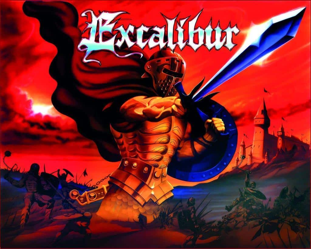 Translite Excalibur - Custom Pinball