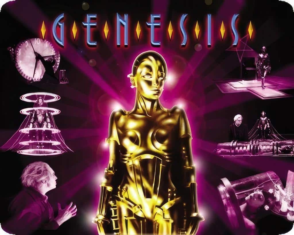 Translite Genesis - Custom Pinball