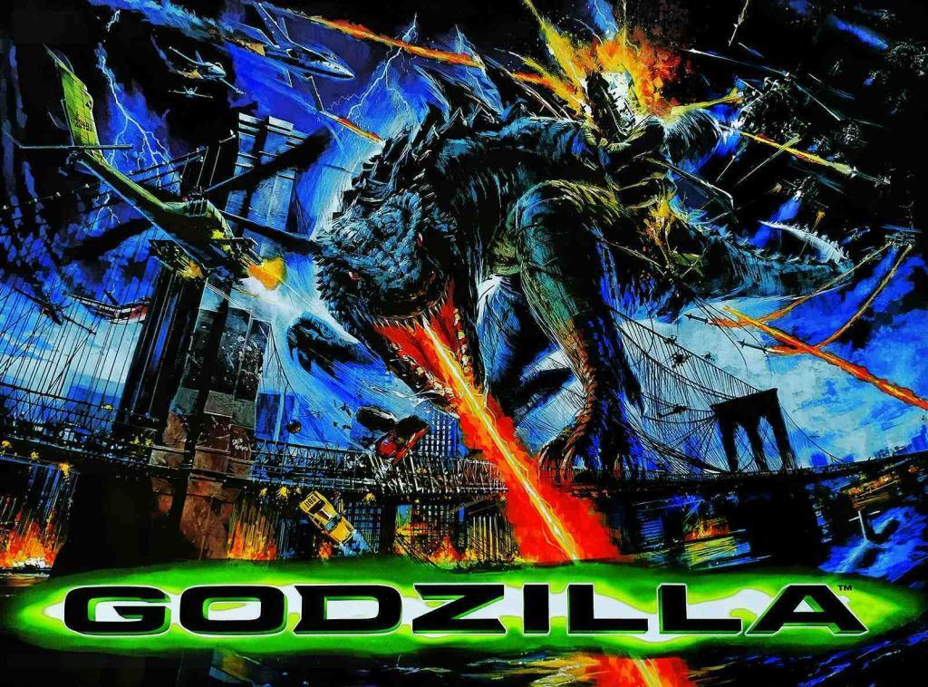 Translite Godzilla - Custom Pinball