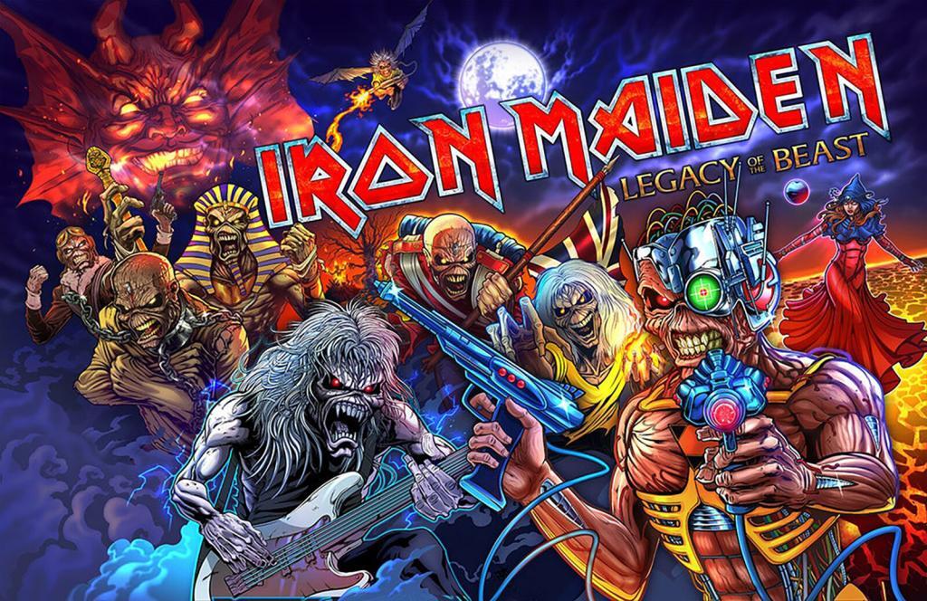 Translite Iron Maiden - Custom Pinball