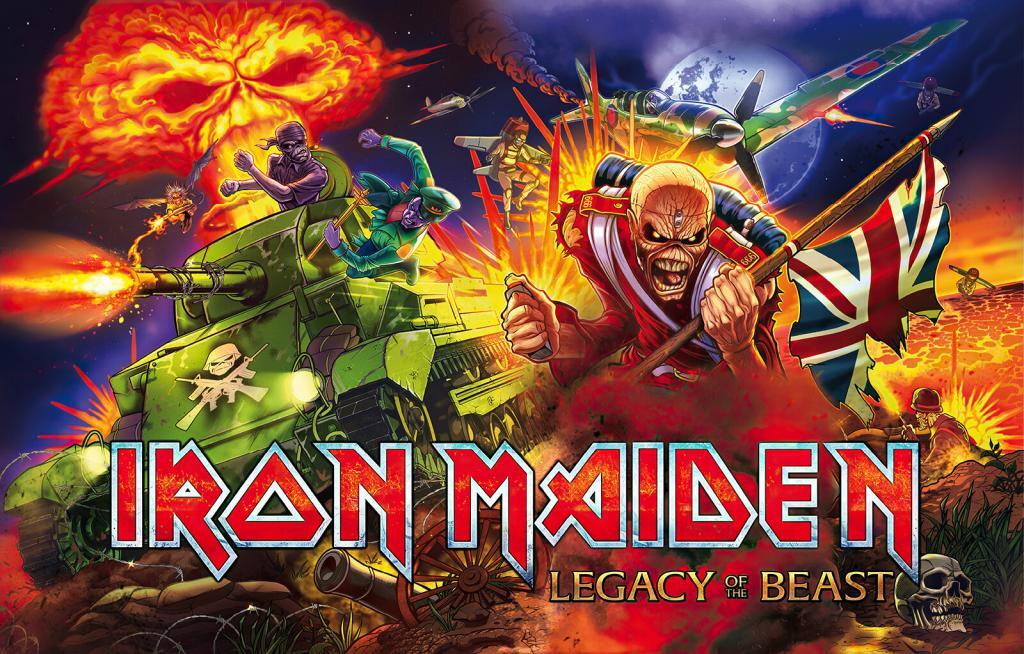 Translite Iron Maiden limited edition - Custom Pinball