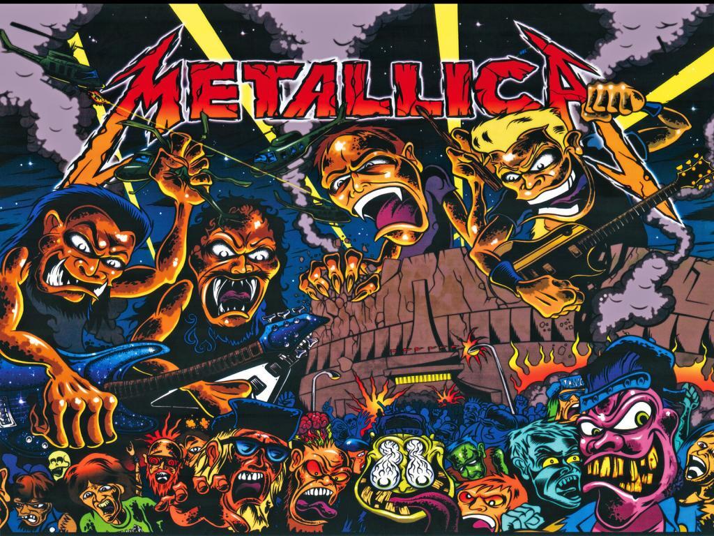 Translite Metallica premium - Custom Pinball