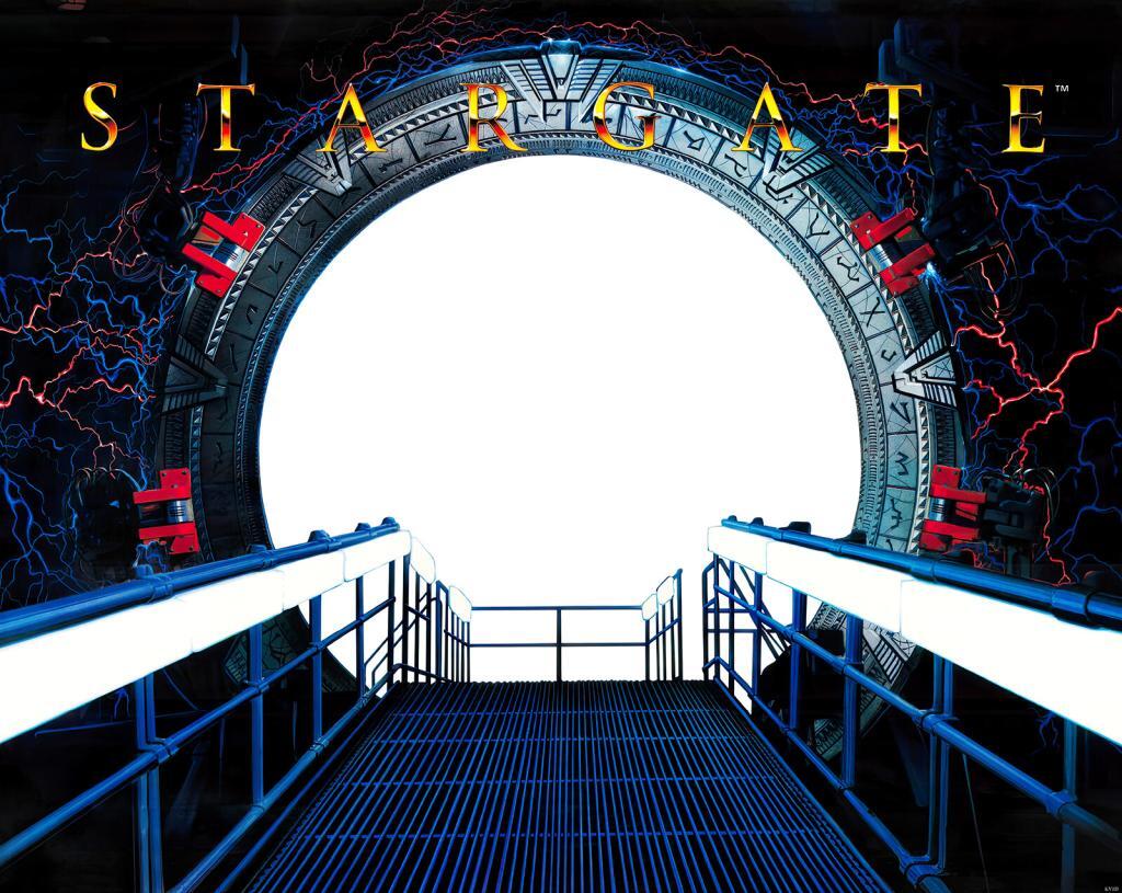 Translite Stargate - Custom Pinball