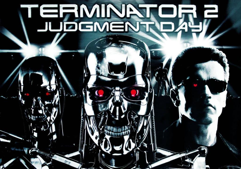 Translite Terminator 2 chrome - Custom Pinball