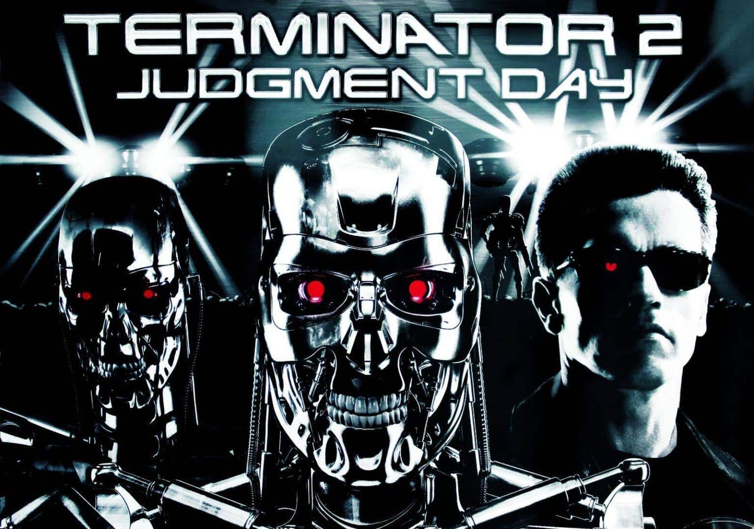 Translite Terminator 2 chrome - Custom Pinball