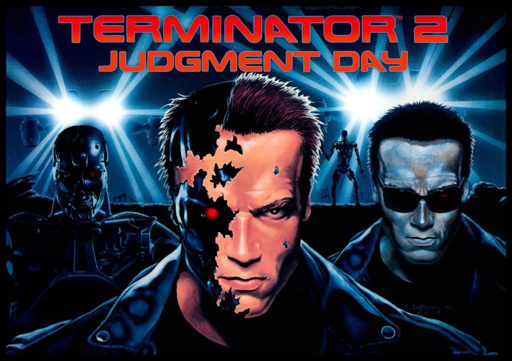 Translite Terminator 2 judgment day - Custom Pinball