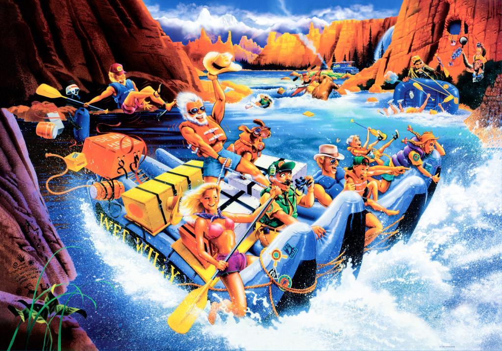 Translite White water - Custom Pinball